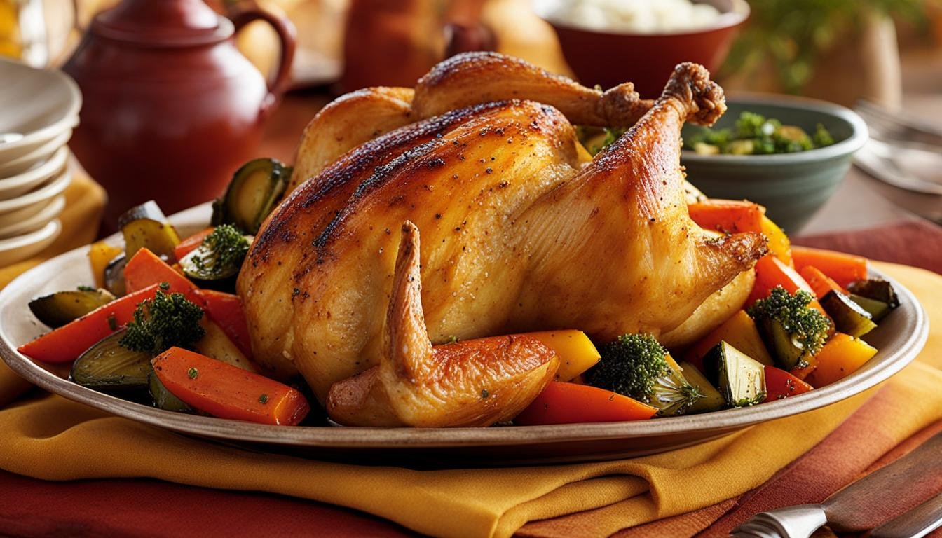 Frango assado ao Forno - Manda Receitas