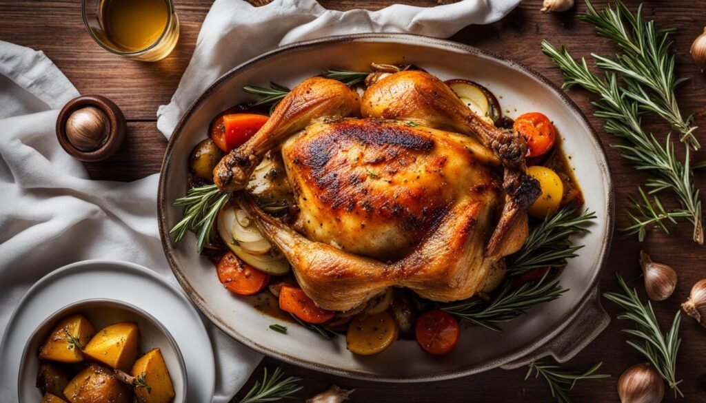 Frango Assado no Forno: Receita Suculenta para Surpreender - Manda Receitas