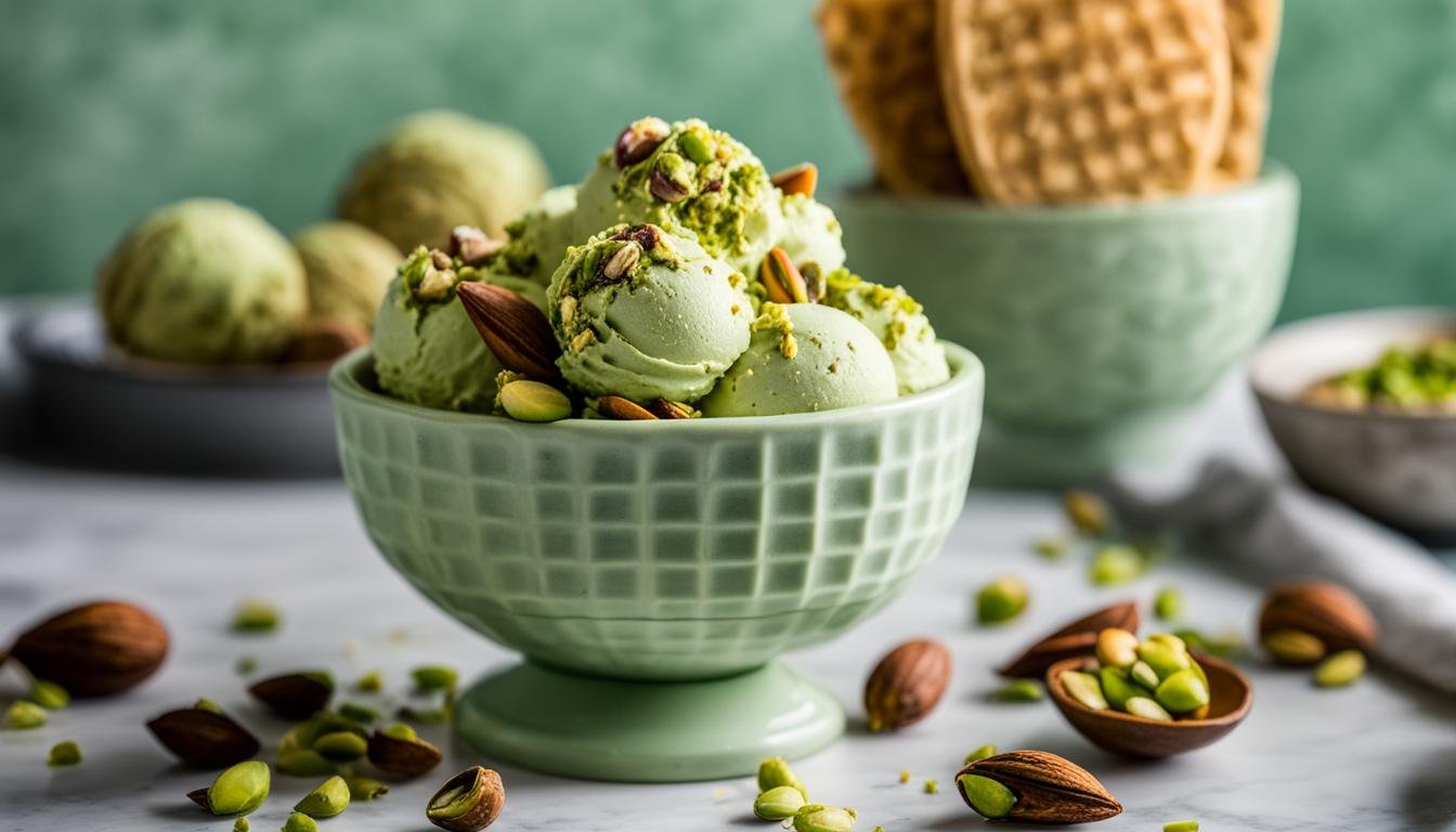 Sorvete de Pistache: Uma Experiência Aveludada - Manda Receitas